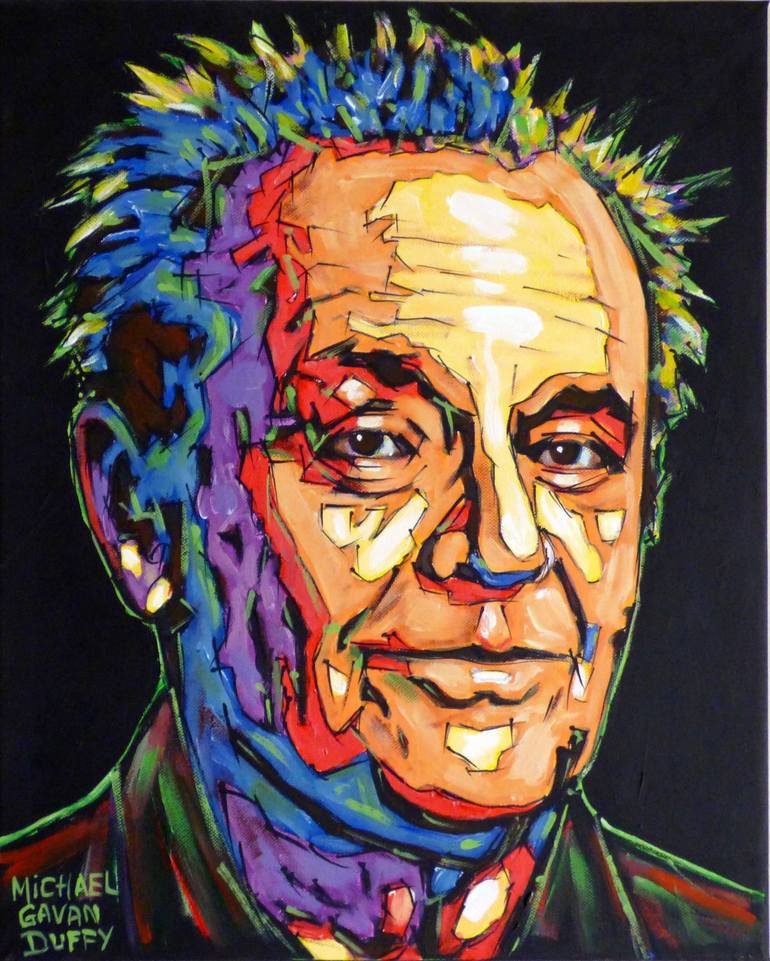 Jack Nicholson Painting by Michael Gavan Duffy | Saatchi Art