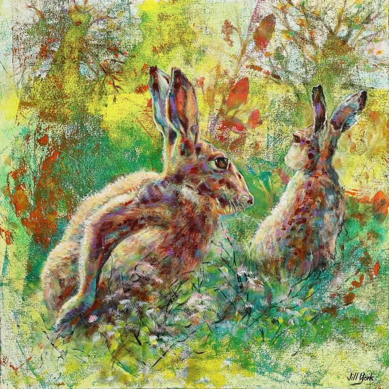 Help! I've Lost me Spring Painting by Jill York | Saatchi Art
