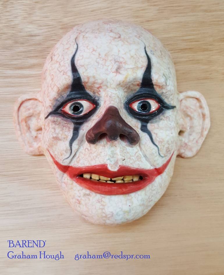 CLOWN BAREND Sculpture by Graham Hough | Saatchi Art