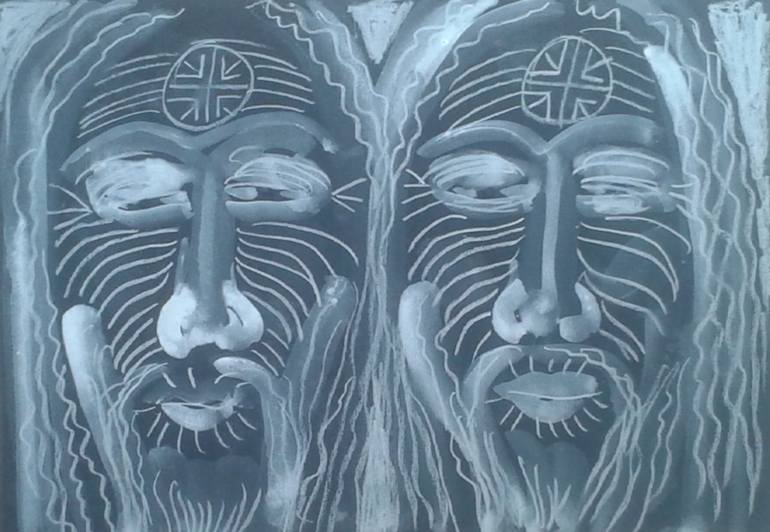The Prophet Enoch Drawing by Jerzy ŁAzewski | Saatchi Art