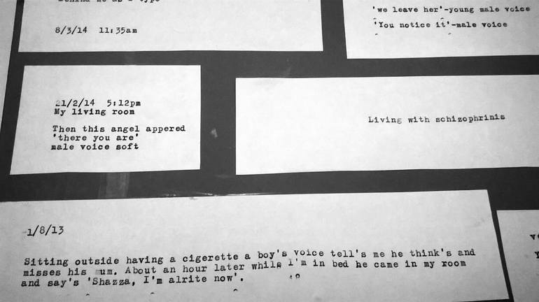 schizophrenia Collage by Sharon Skipper | Saatchi Art