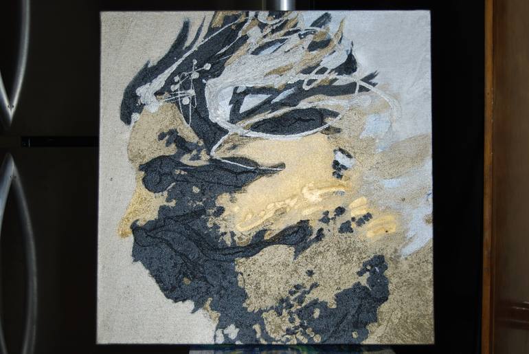 Abstract Profile Painting by Andrea Allegrone | Saatchi Art