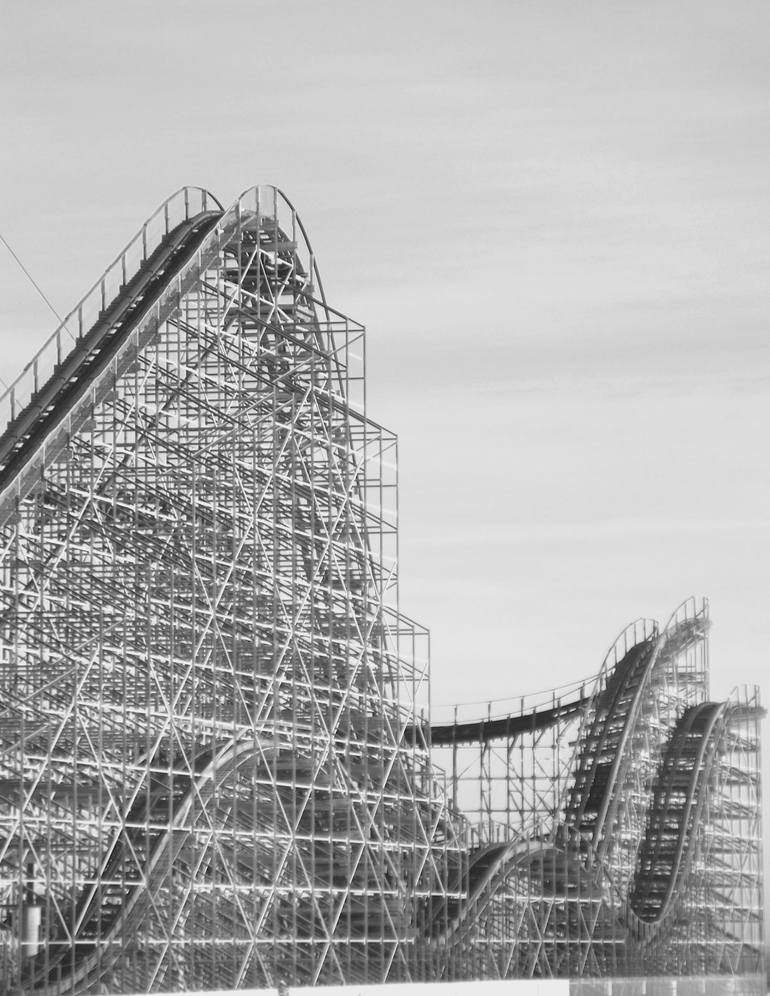 Roller-coaster at the at Wildwood Photography by Eric M Schiabor ...