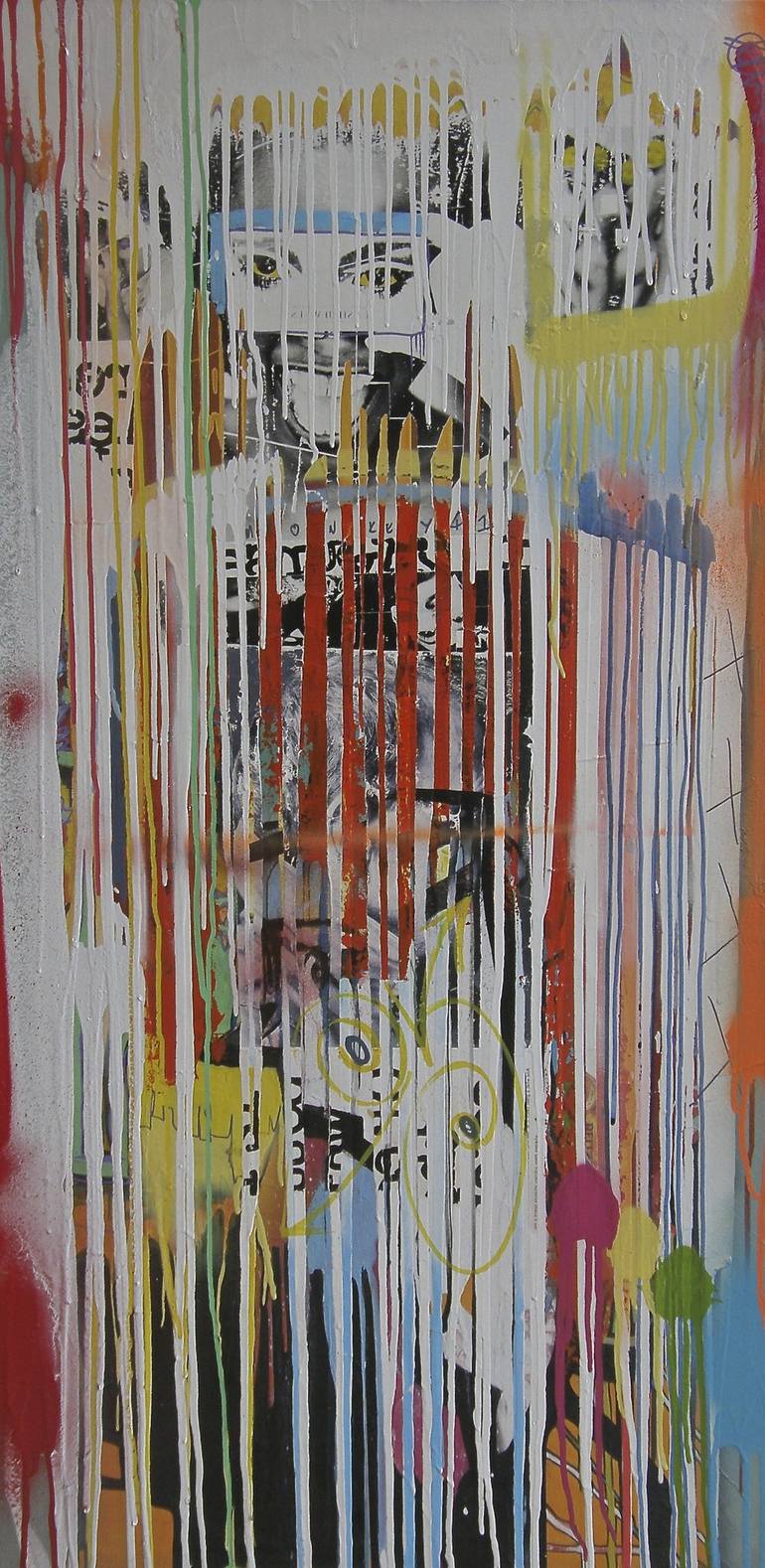 Is This Machine Recording? Painting by Dan March | Saatchi Art