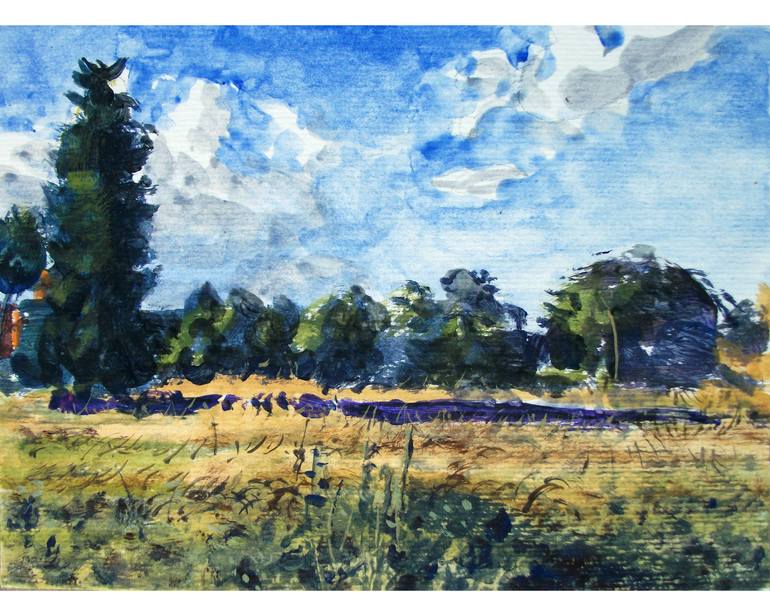 ITALIAN LANDSCAPE: TREES, LAND, GRASS, SKY AND CLOUDS #01 - Landscapes ...