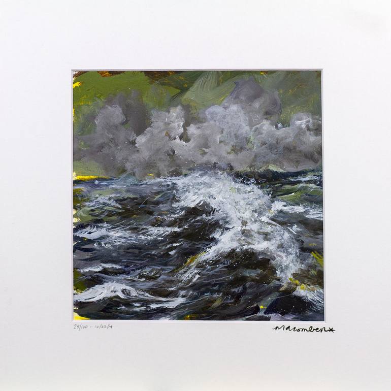 Storm #29 Painting by David Macomber | Saatchi Art