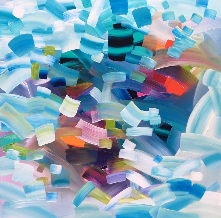 Catch Your Dreams Painting by Stephanie Rivet | Saatchi Art