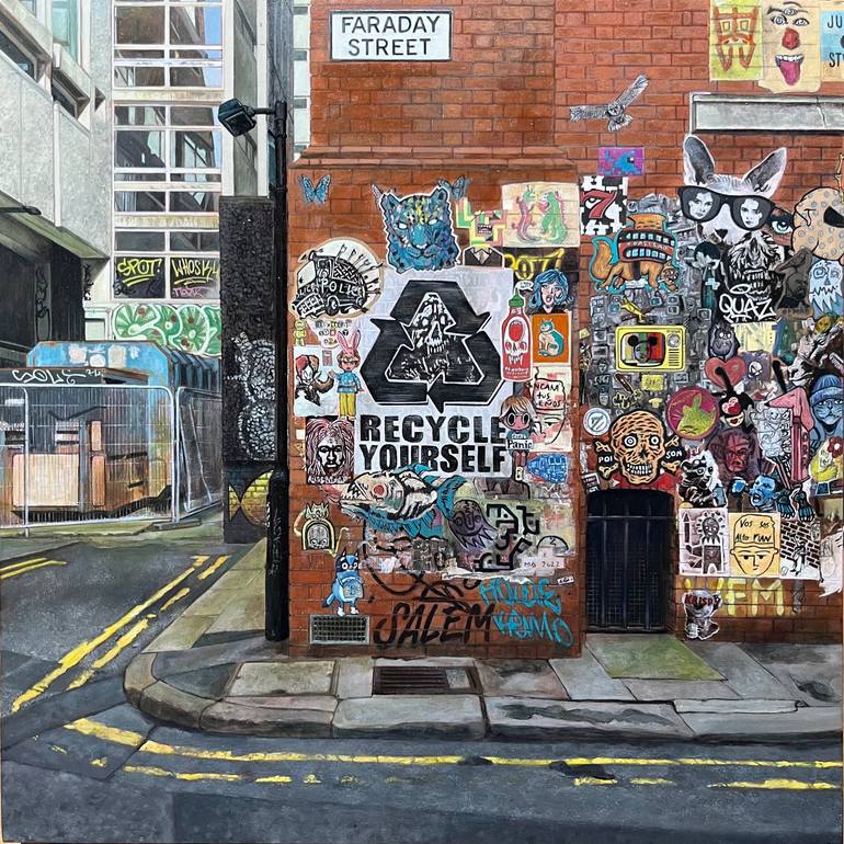 Faraday Street II Painting by Ryan Everson Rbsa | Saatchi Art