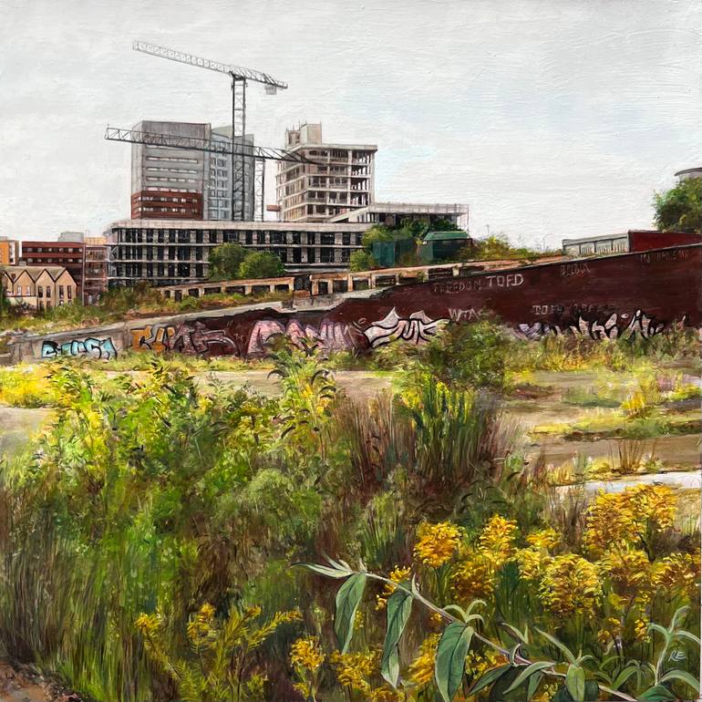 Wrentham Street Painting by Ryan Everson Rbsa | Saatchi Art