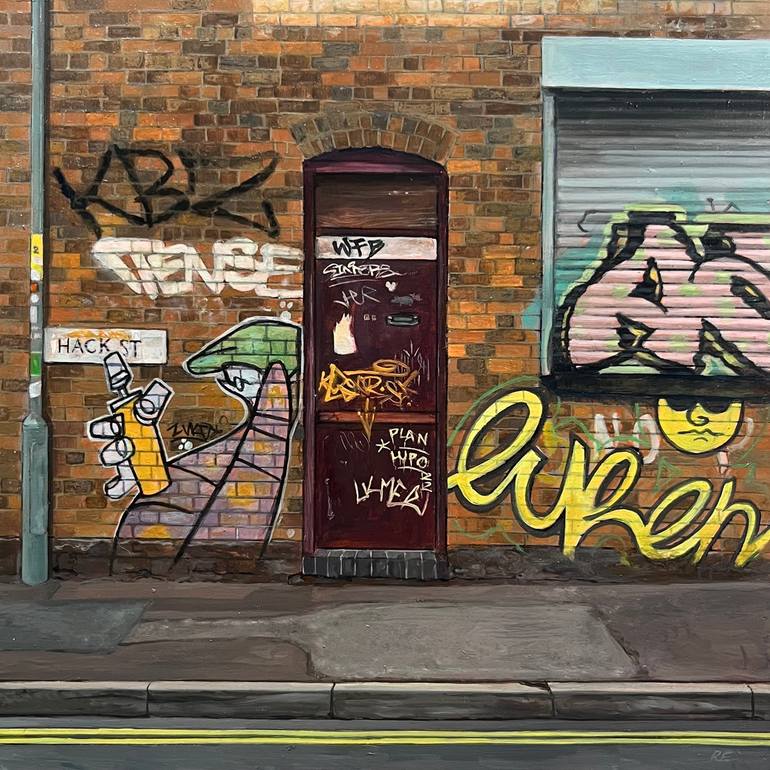 Hack Street Painting by Ryan Everson Rbsa | Saatchi Art