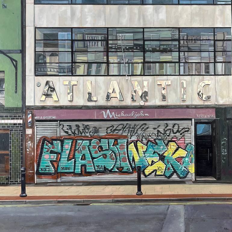 Oldham St Painting by Ryan Everson Rbsa | Saatchi Art