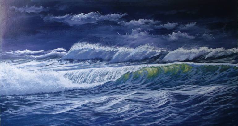 DYNAMIC MOTION Painting by Dj Khamis | Saatchi Art