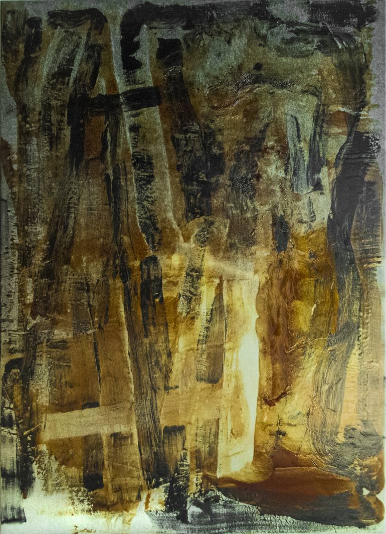 The abstract crowning with thorns Painting by David Sublimis | Saatchi Art