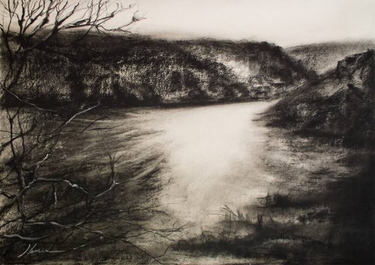 Dale Dyke Drawing by Isabel Ferreira | Saatchi Art