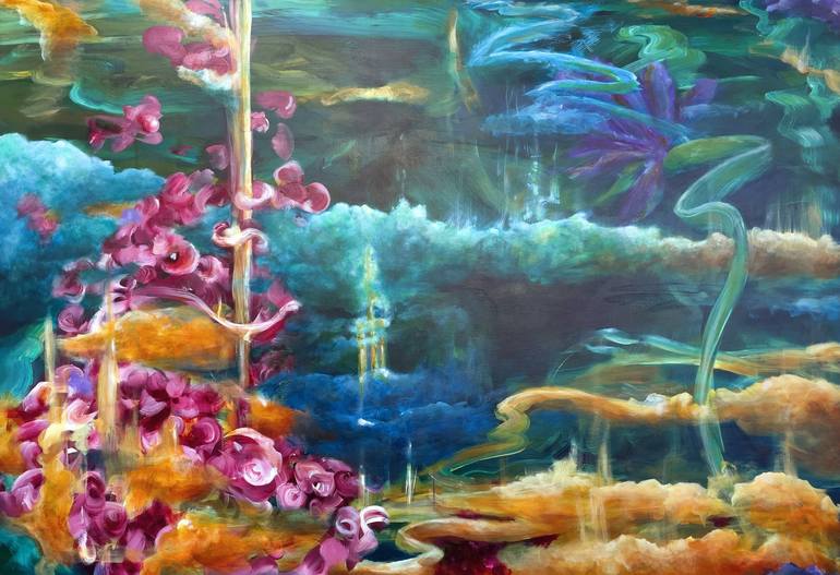 Maps of Consciousness 11 Painting by Cynthia Tom | Saatchi Art