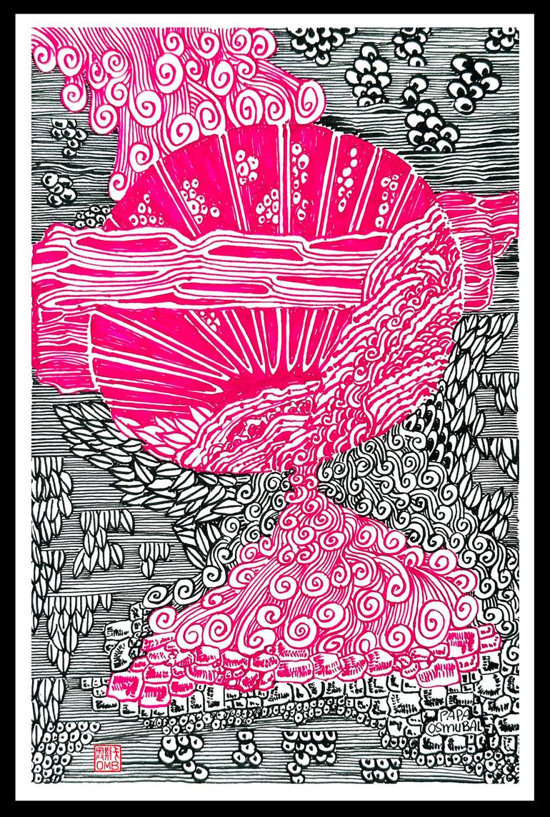 Atlantis- Surreal doodle Drawing by Oscar Munoz Balajadia Papa Osmubal | Saatchi Art