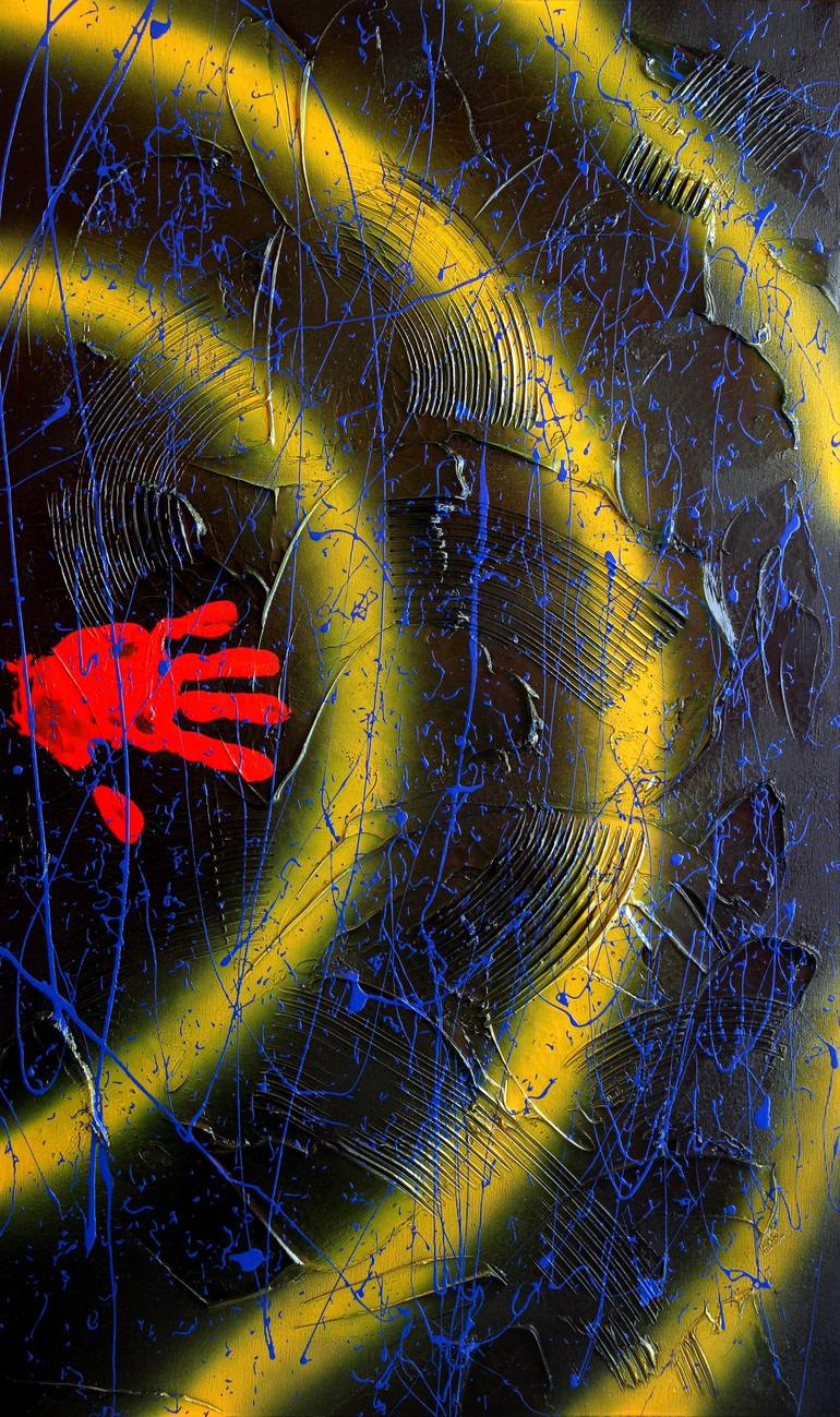 Every Action Generates A Reaction Painting by Davide Canepa | Saatchi Art