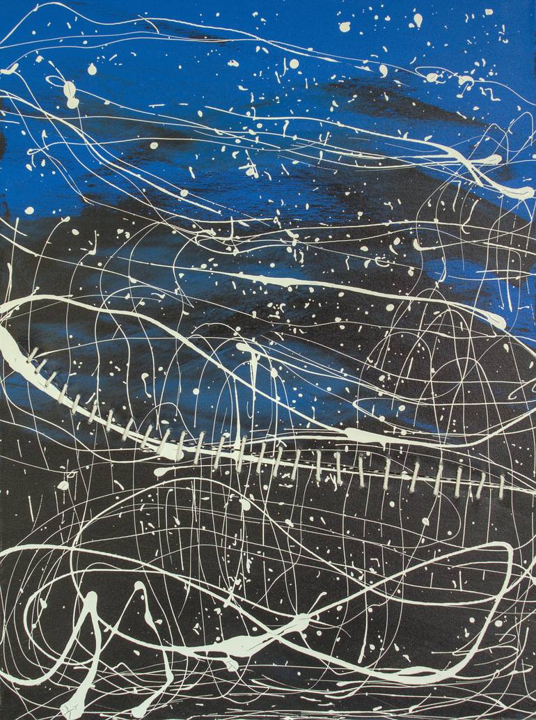 One Million Layers Of Reality Painting by Davide Canepa | Saatchi Art