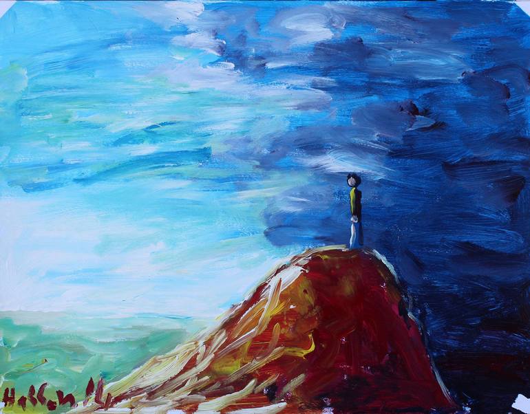 Stand up for the future Painting by Hassan Hamdi | Saatchi Art