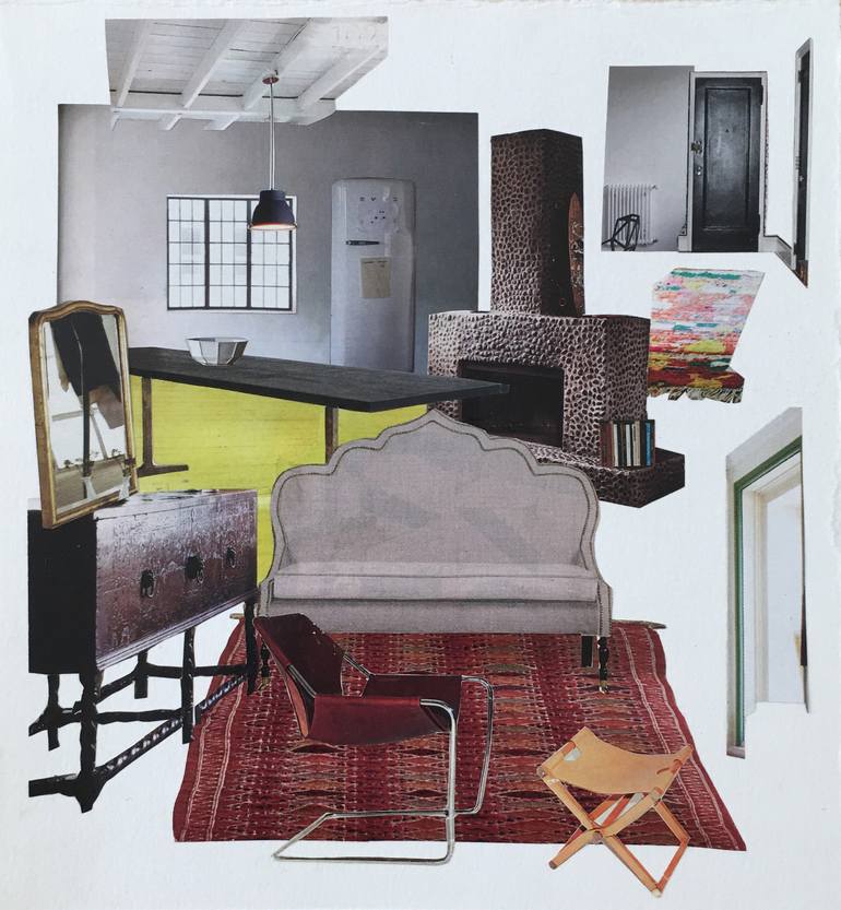 Upper West Side (When I Have) Collage by Emily Keating Snyder | Saatchi Art