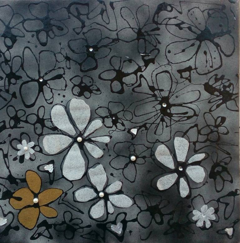 eva's garden Painting by Ines Nanda Drole | Saatchi Art