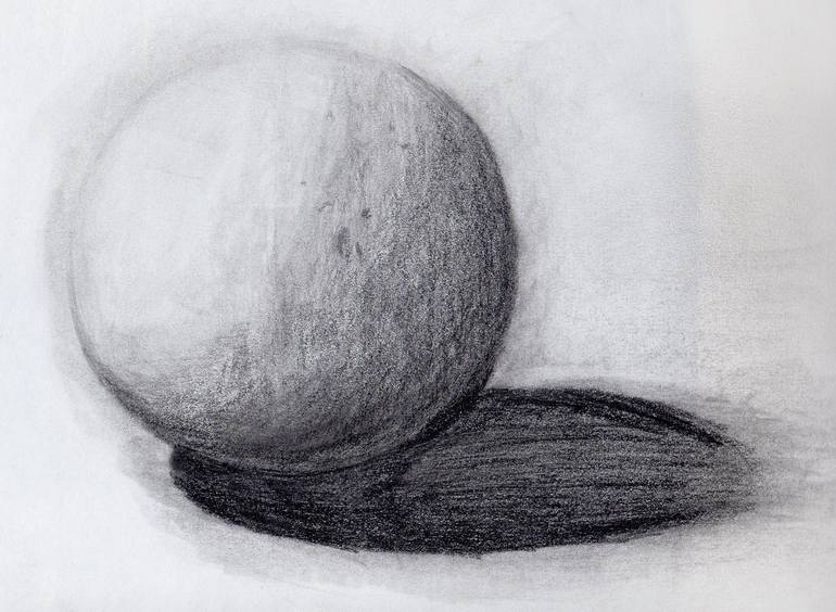 Basic Sphere Drawing by Jeremiah Mcglothin | Saatchi Art