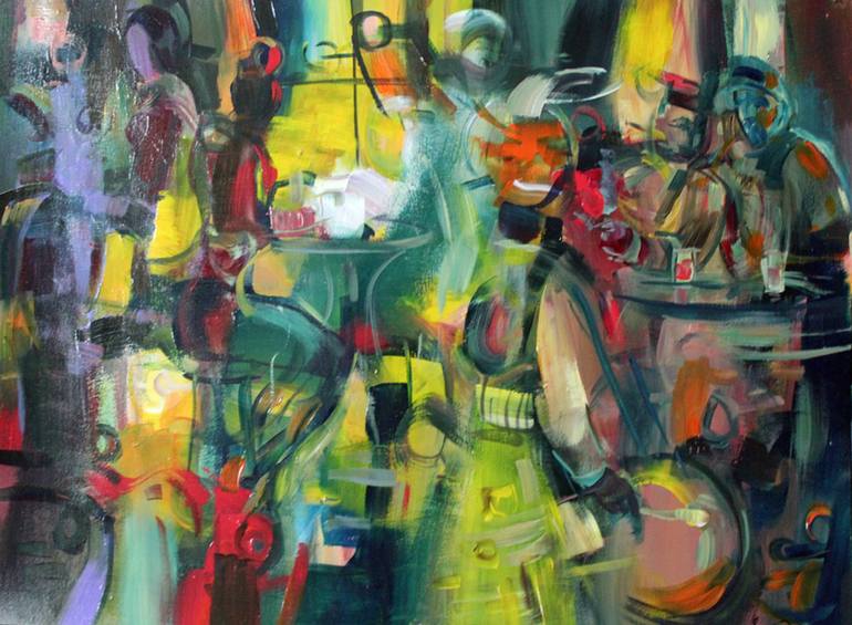 The Drummer Painting by Zeinu Mudeser | Saatchi Art