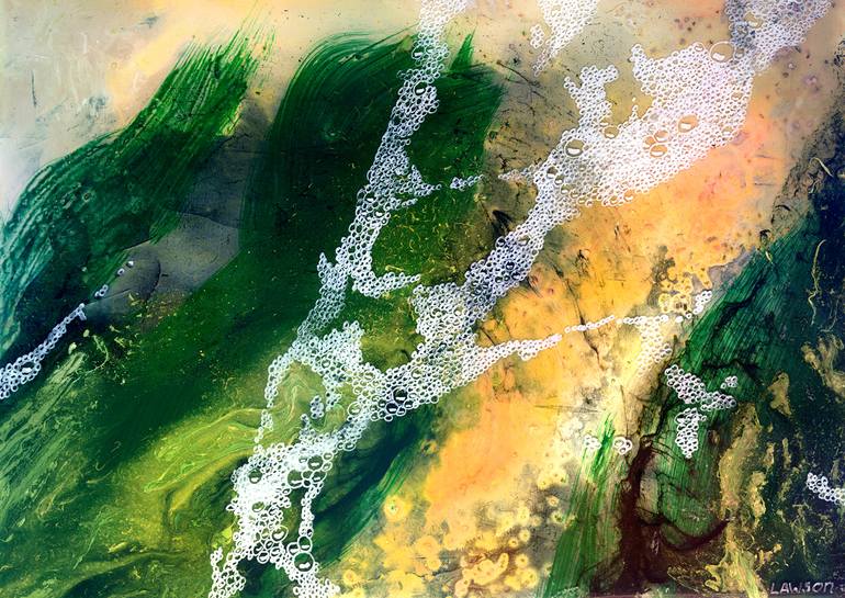 EBB AND FLOW Painting by Peter Lawson | Saatchi Art