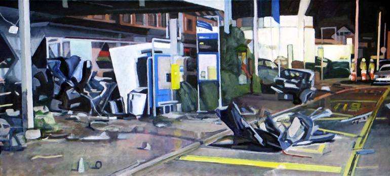 Crash Painting by Alex Winiger | Saatchi Art