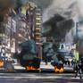 Barricade I Painting by Alex Winiger | Saatchi Art