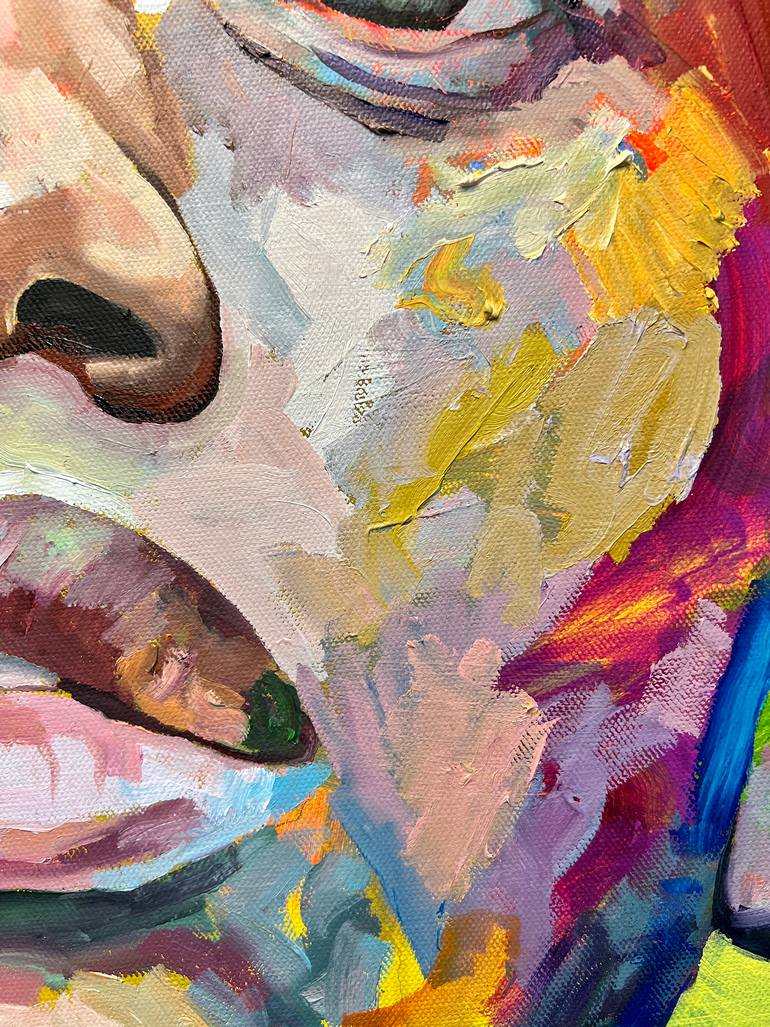 Gaze Painting by Jonathan McAfee | Saatchi Art