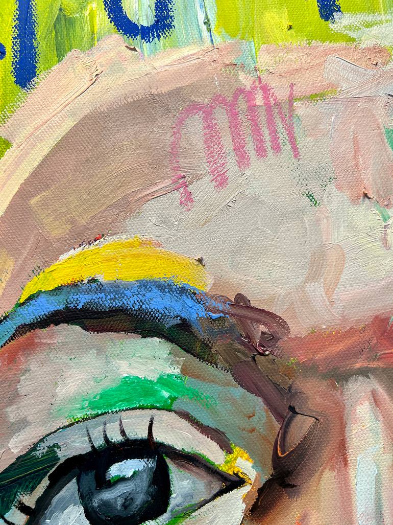 Gaze Painting by Jonathan McAfee | Saatchi Art