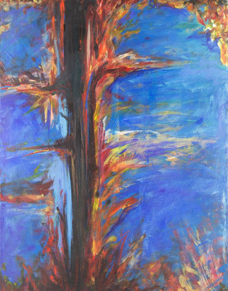 Flare Painting by Jeanette Obrien | Saatchi Art