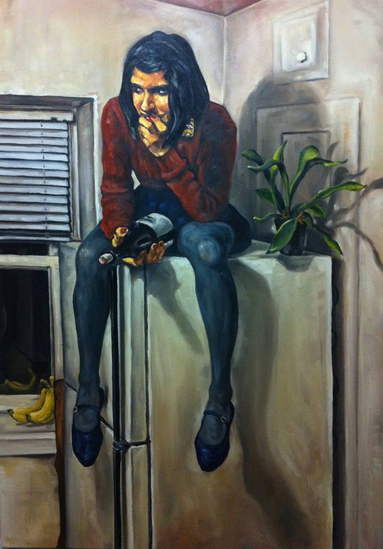 Mona Painting by Alex Cutler | Saatchi Art