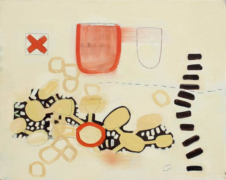 Stacking Errors Painting by Jenny Gray | Saatchi Art