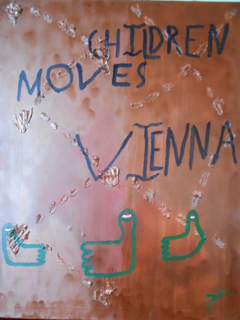 Children moves Vienna Drawing by Lukas Walcher | Saatchi Art