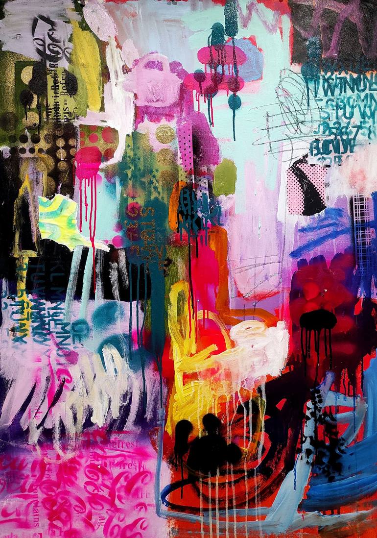 connection Painting by Jolina Anthony | Saatchi Art