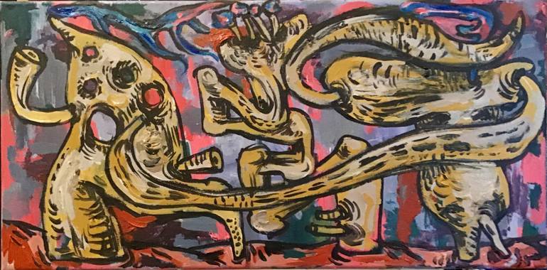 Long Reach Painting by Gary Mayer | Saatchi Art