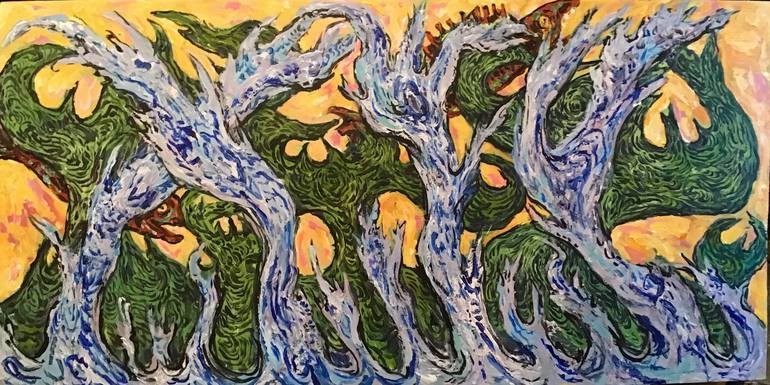 Waves Painting by Gary Mayer | Saatchi Art