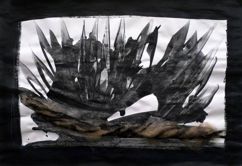 Transmission #4. Interference Painting by William Rafael Marquina ...