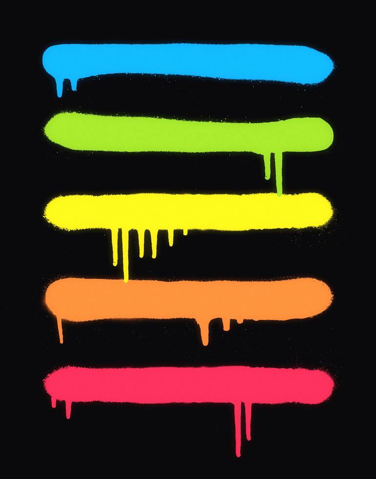 Trendy Cool Graffiti Tag Lines Drawing by Philipp Rietz | Saatchi Art