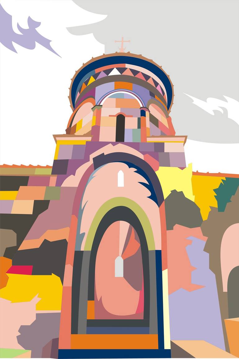 Portal Drawing by Nune Sargsyan | Saatchi Art