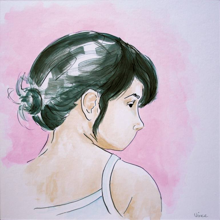 Z-Rose Drawing by Vince Beauchemin | Saatchi Art