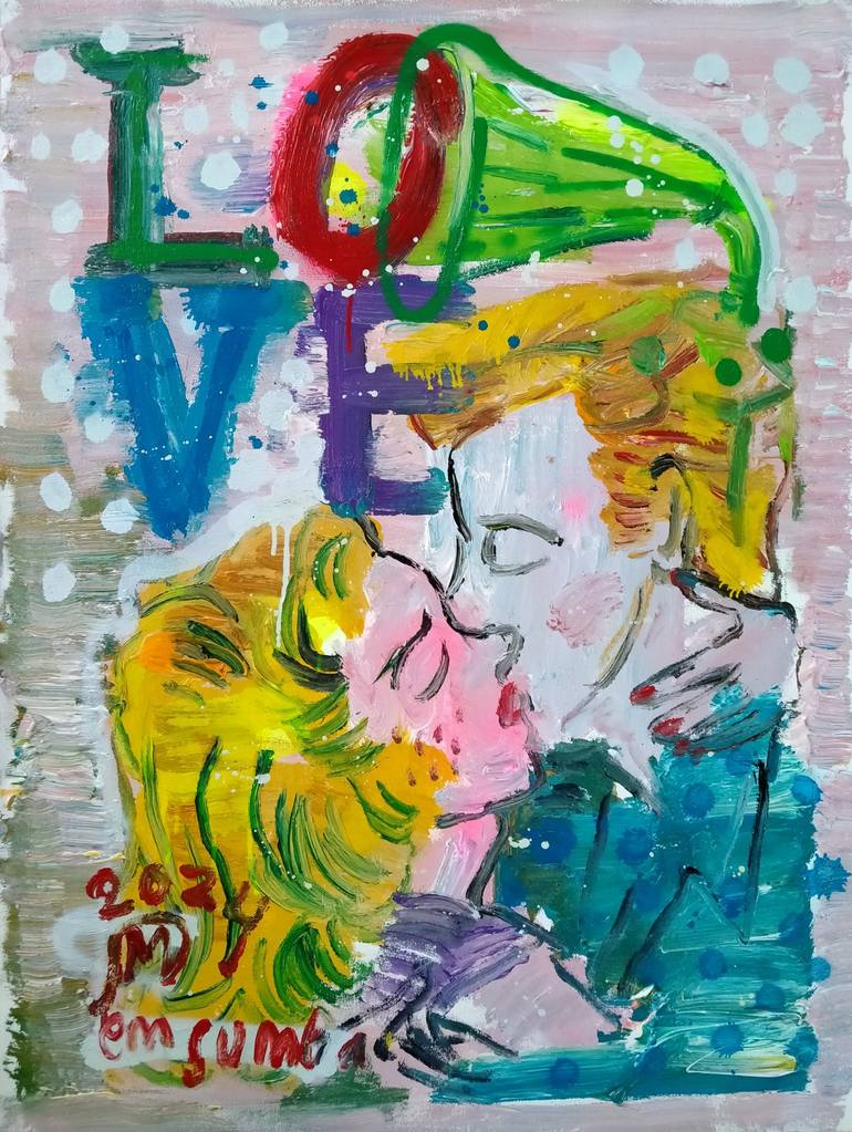 Memorabilia Art 04 Painting by Martinus Sumbaji | Saatchi Art