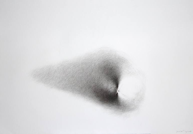 Navel Drawing by Béla Dohárszky | Saatchi Art