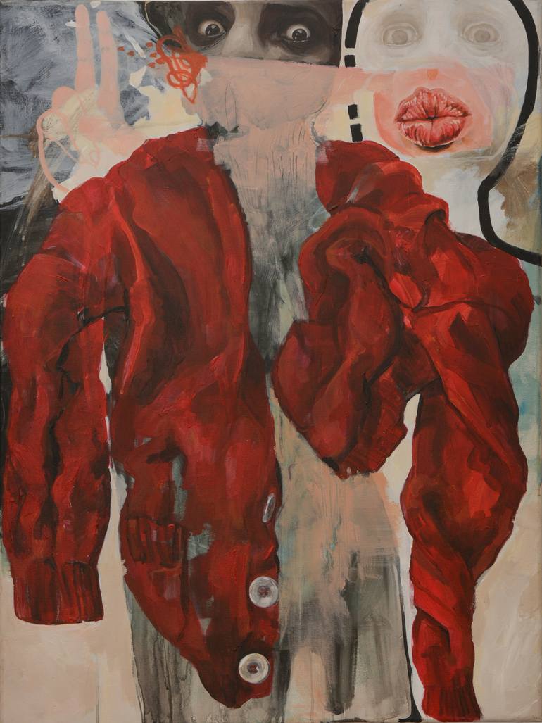 Whisperer Painting by Marija Soln | Saatchi Art