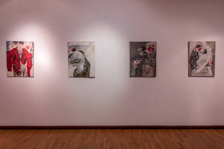 Whisperer Painting by Marija Soln | Saatchi Art