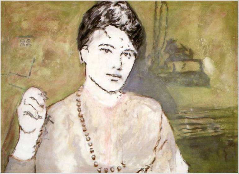 Ulrike M. Painting by Gregor Cuerten | Saatchi Art