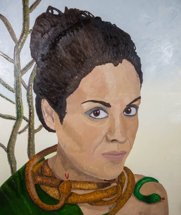 The Goddess Painting by Kat Vazquez | Saatchi Art