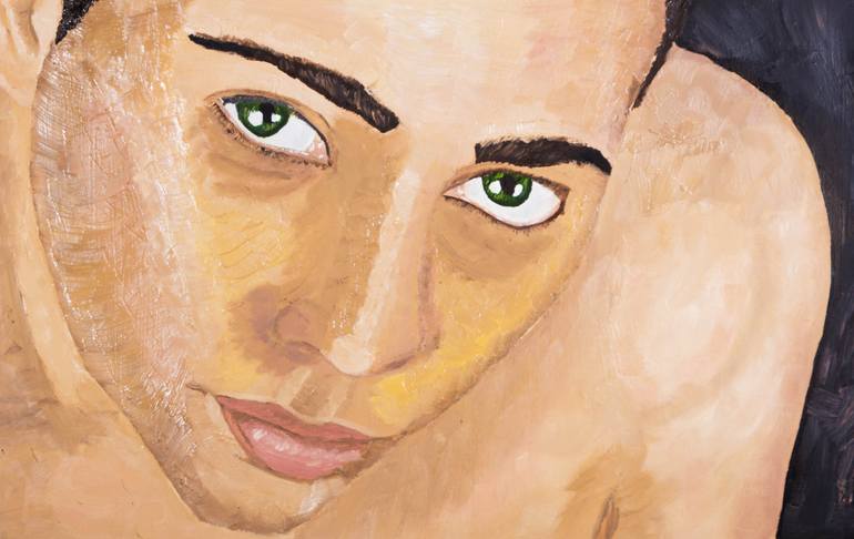 Emotions: Do you see me? Painting by Kat Vazquez | Saatchi Art